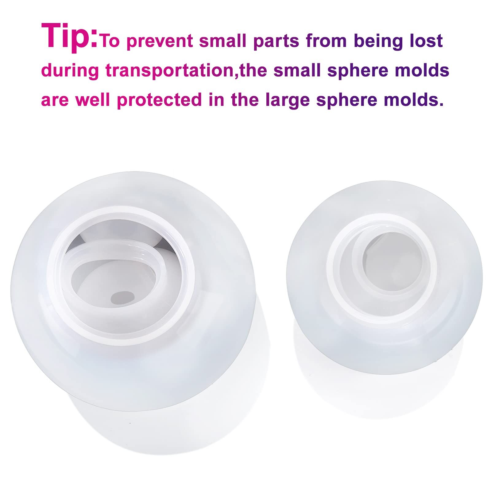 Sphere 3d Seamless Casting Large Globe Epoxy Resin Molds For Home Decor ...