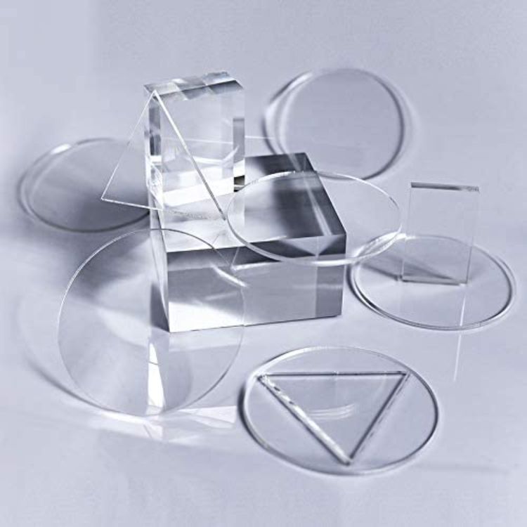 1/8 Inch Thick 12 Inch Diameter Clear Plexiglass Sheets Circle Blanks ...