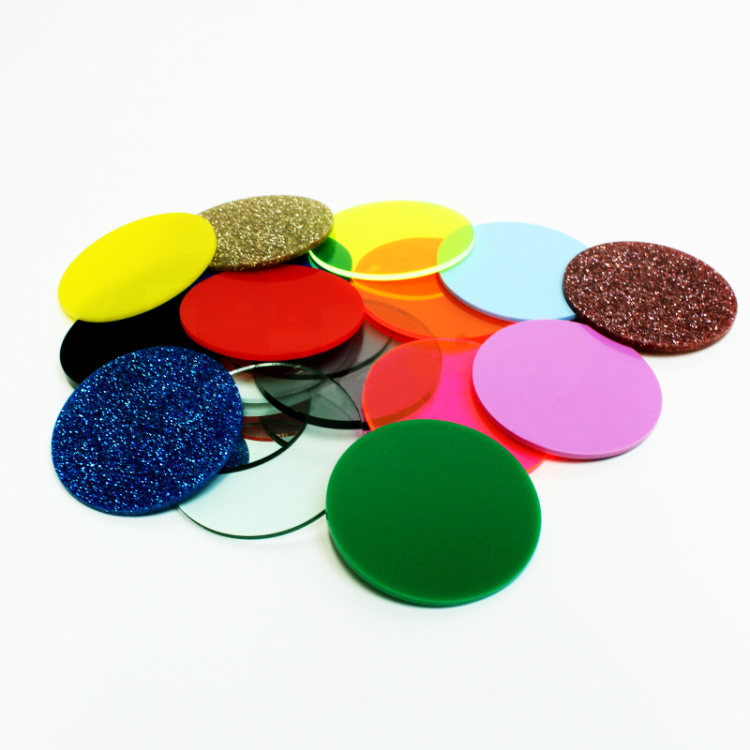 1/8 Inch Thick 12 Inch Diameter Clear Plexiglass Sheets Circle Blanks ...