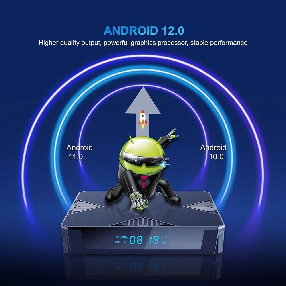 Buy Wholesale China Latest X98h Allwinner H618 Android 12 Tv Box With ...