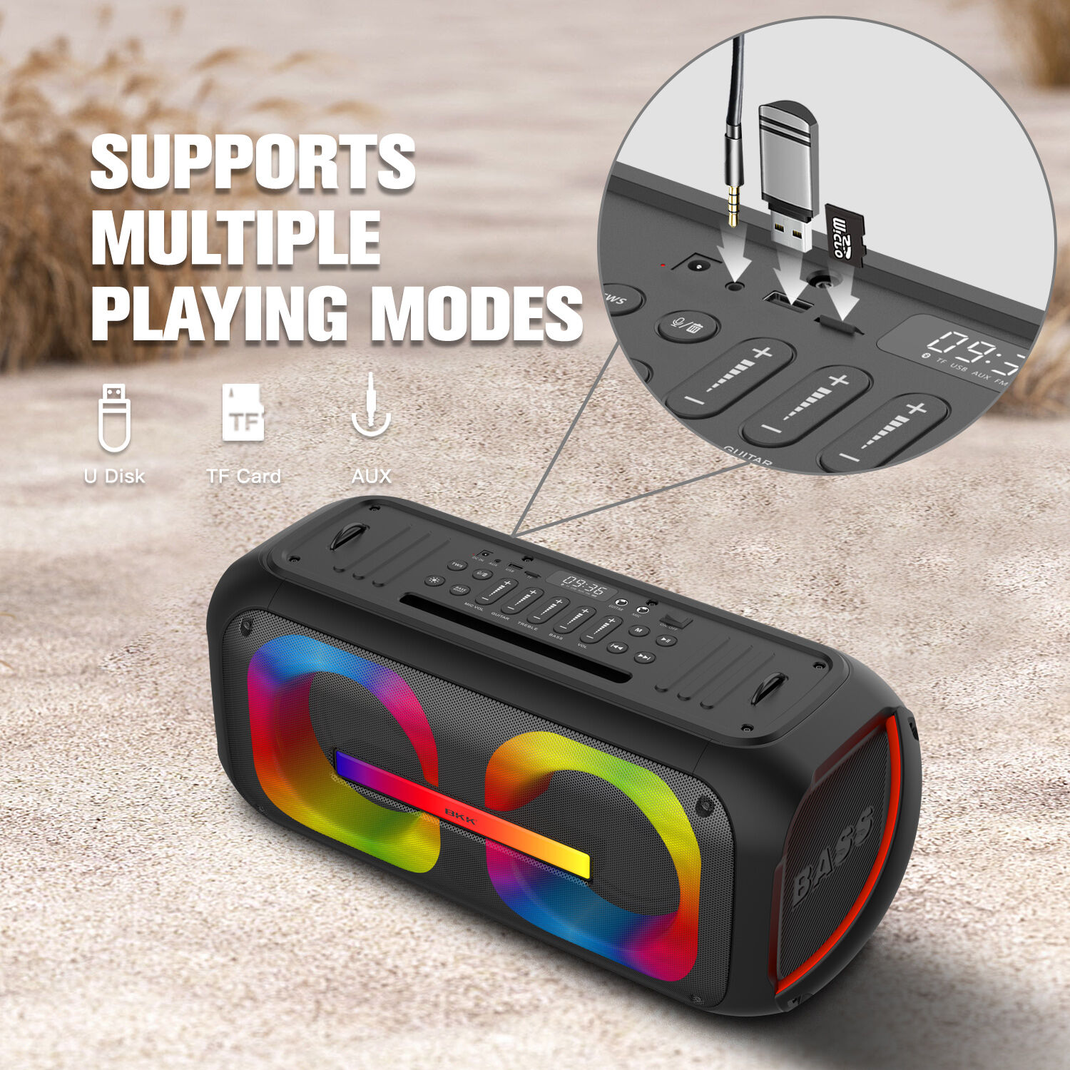 Buy Wholesale China Ho Sell 50w Super Bass Party Box Speaker & Party ...