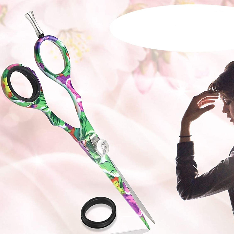 Buy Wholesale Pakistan Fancy Paper Coated Barber Hair Scissors 6.5 ...