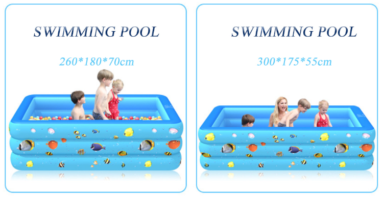 Plastic Children Swimming Pool Eco-friendly Outdoor Family Bath Playing ...