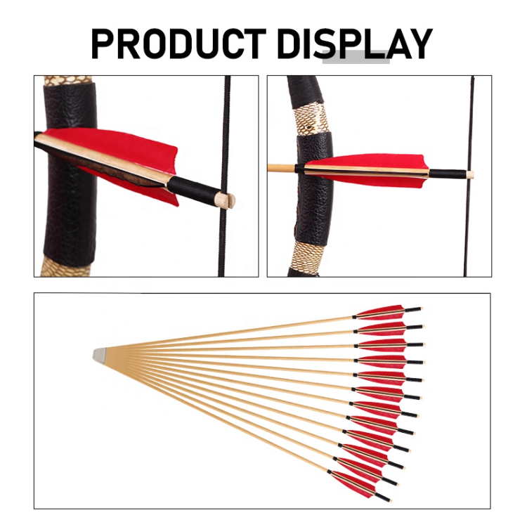 Buy Standard Quality China Wholesale Spg Wood Arrow Shafts Archery 8 Mm ...