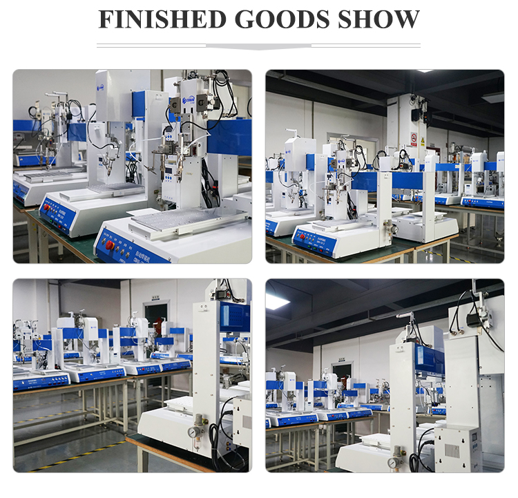 Lcd Pcb Electronic Parts Fixing Automatic Glue Dispenser Machine Four ...