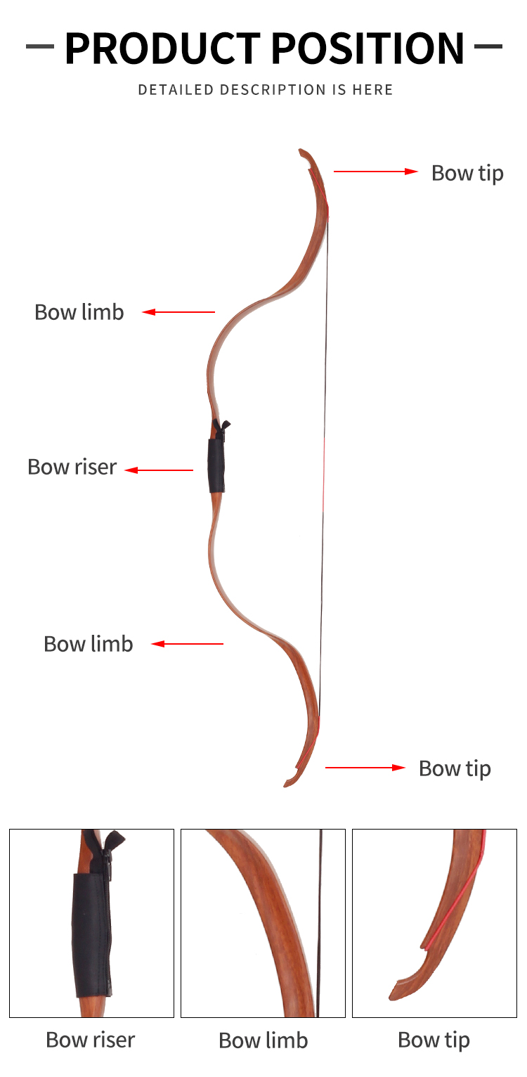 Buy China Wholesale Traditional Recurve Longbow Hunting Shooting 25 Lbs ...
