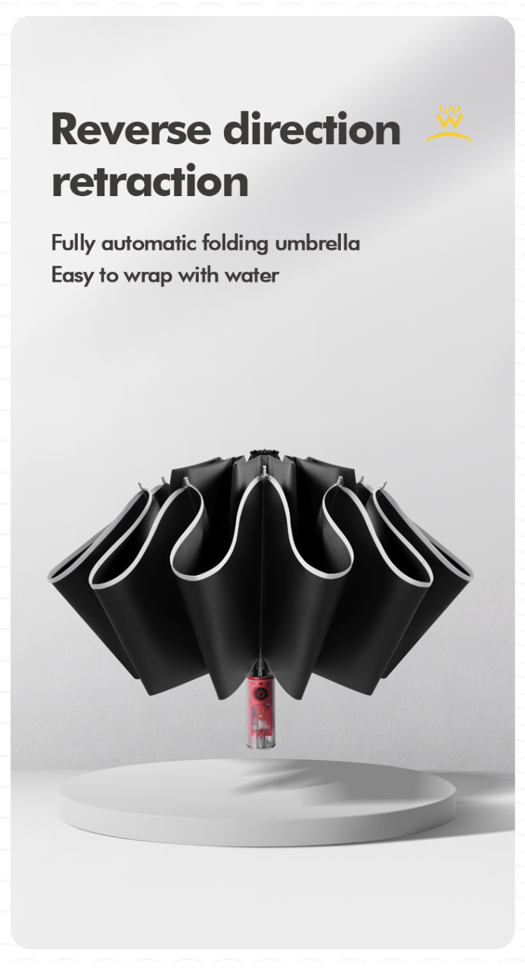 Buy Wholesale China Umbrellas Parasol Automatic Reverse Umbrellas With ...
