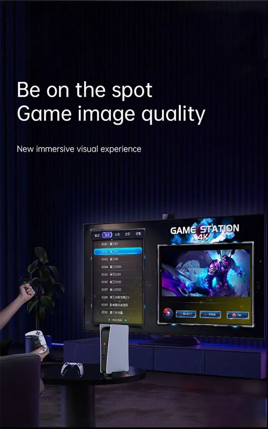 Buy Wholesale China M5 Game Console 2.4g Wireless 4k Hd Output Retro ...