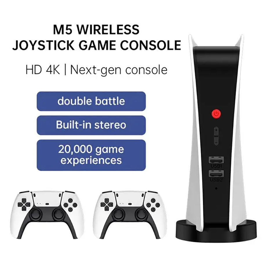 Buy Wholesale China M5 Game Console 2.4g Wireless 4k Hd Output Retro ...