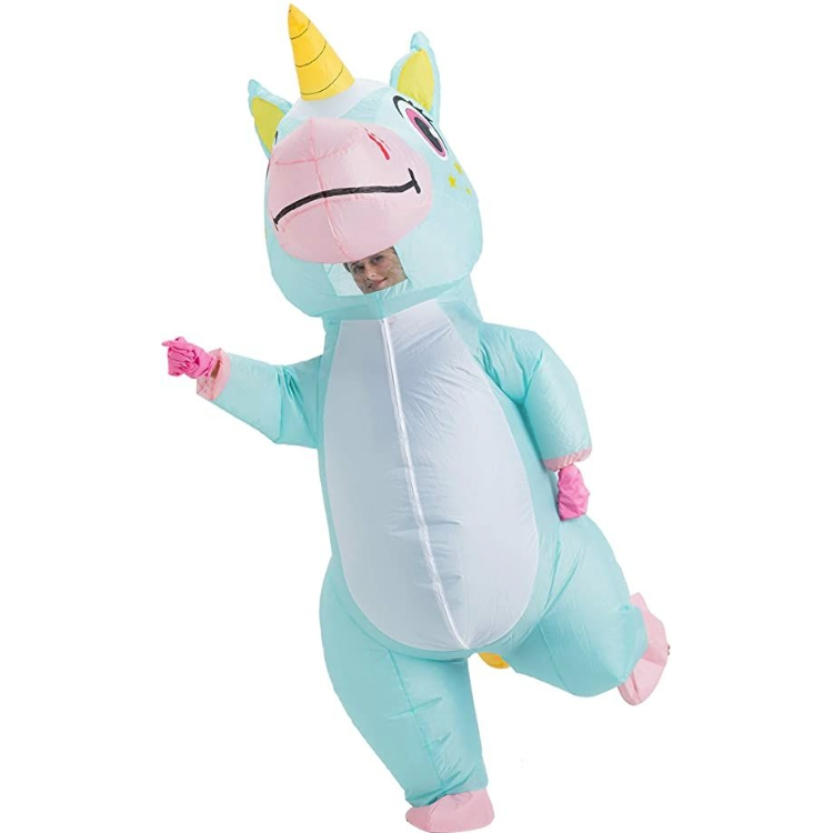 Customized Inflatable Unicorn Costume Adult Inflat Unicorn Cartoon ...