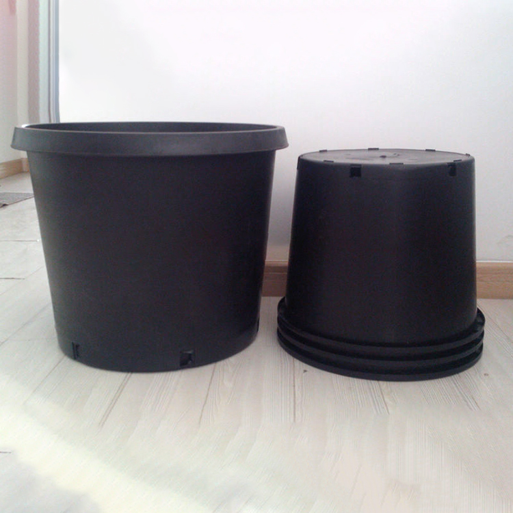 Buy Wholesale China 1 2 3 5 7 10 15 20 Gallon Pp Black Plastic Nursery ...