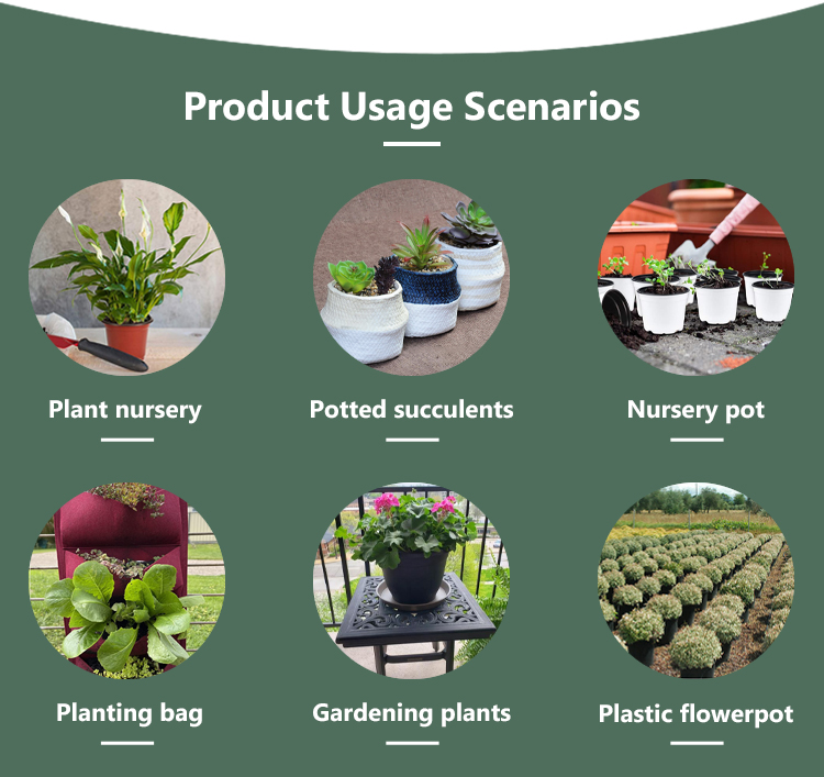 Buy Wholesale China 1 2 3 5 7 10 15 20 Gallon Pp Black Plastic Nursery ...