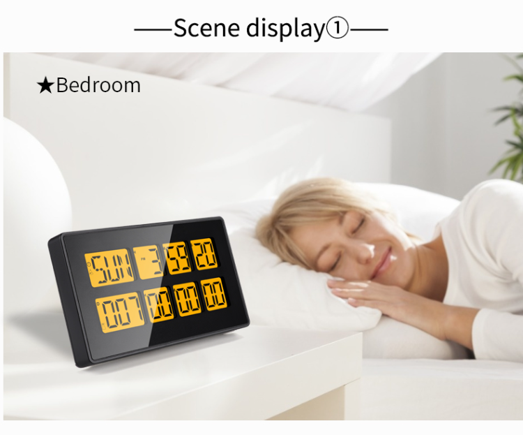 Incubation Countdown Timer Large Lcd Display Home Cooking Seven Color ...