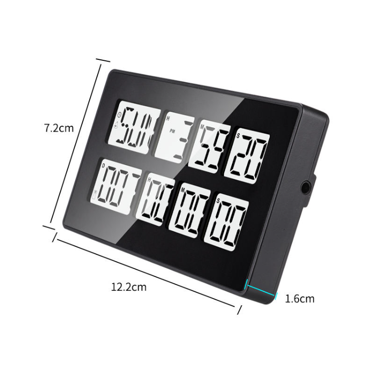 Incubation Countdown Timer Large Lcd Display Home Cooking Seven Color ...