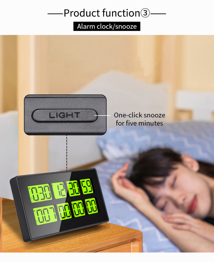 Incubation Countdown Timer Large Lcd Display Home Cooking Seven Color ...