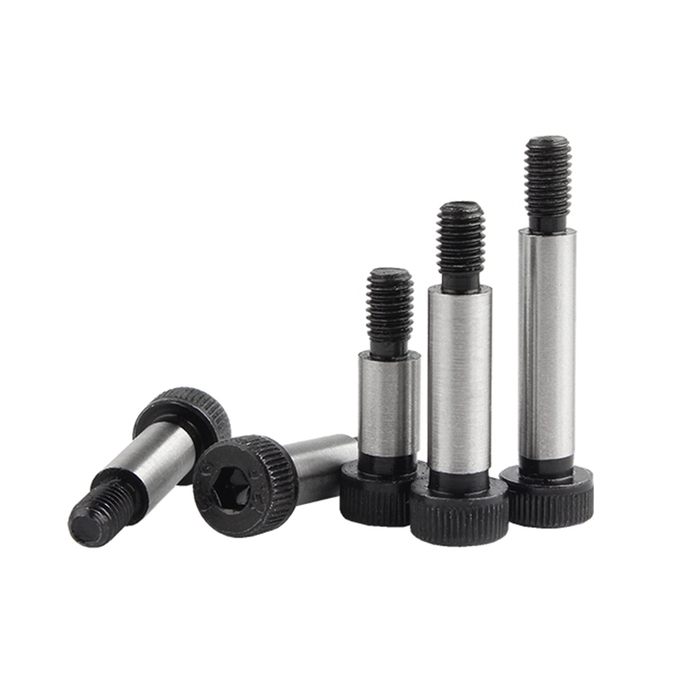 Alloy Steel 12.9 Grade Hexagon Allen Head Step Screw Black Oxide Finish ...