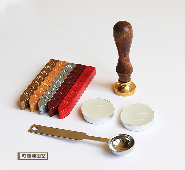 Aegean Gift Wachssiegel Handle Adhesive Sealing Wax Spoon Candle Gift ...