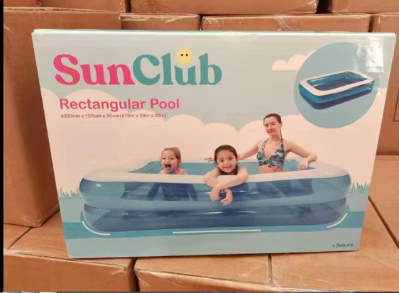 Buy Wholesale China Family Portable Kids Adults Inflatable Rectangular ...