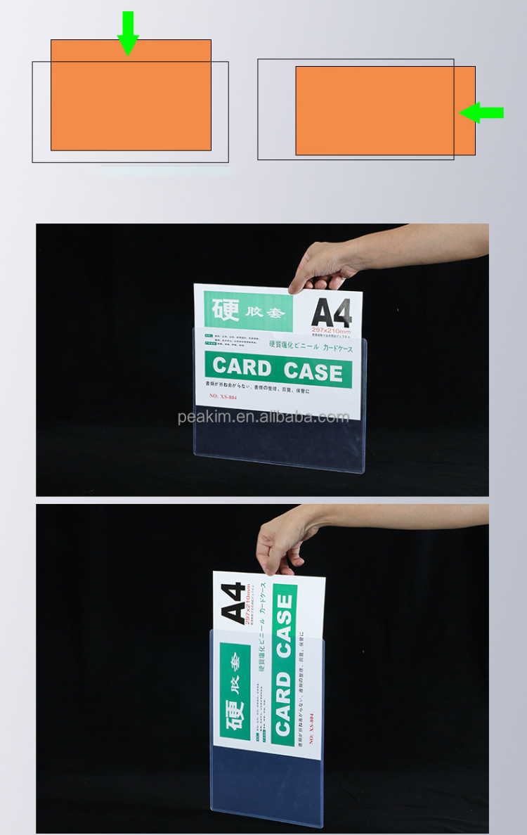 Buy Wholesale China Factory Custom Clear Plastic A3 A4 A5 A6 A7 B3 B4 B5 B6 B7 B8full Size Water ...