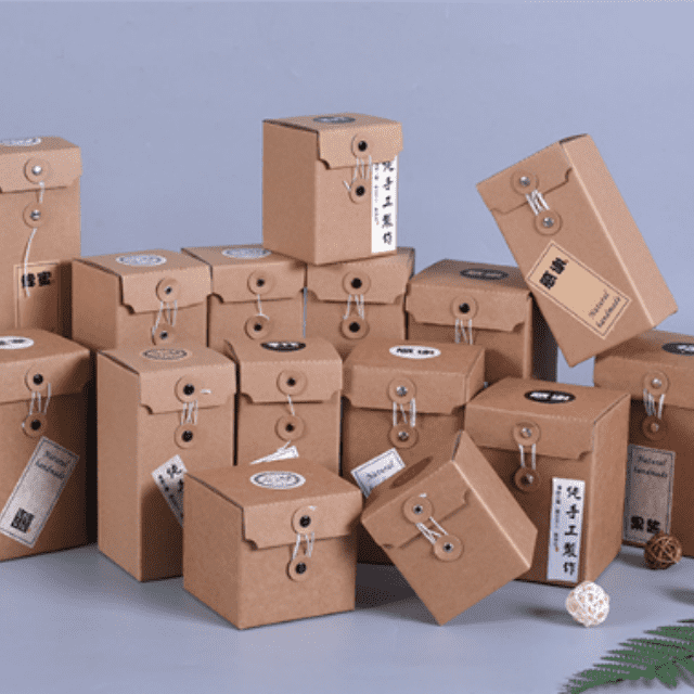 Buy Wholesale China Kraft Paper Boxes Natural Brown Kraft Paper Cmyk ...