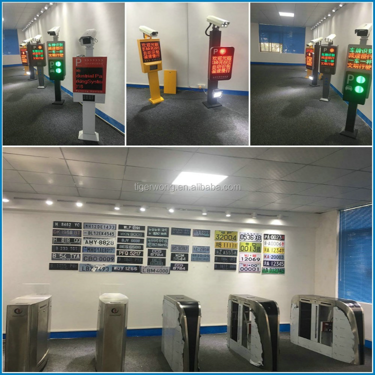 Anpr/alpr Camera Car Number Recognition With Traffic Barrier For Road ...