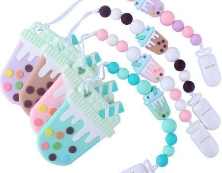 Buy Wholesale China Silicone Teether Chain - - & Silicone Gutta Gel ...