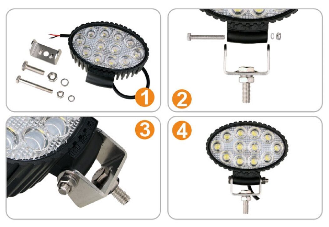 Buy Wholesale China Tuff Plus Car Led Work Light 48w Flood Lamp 24v ...