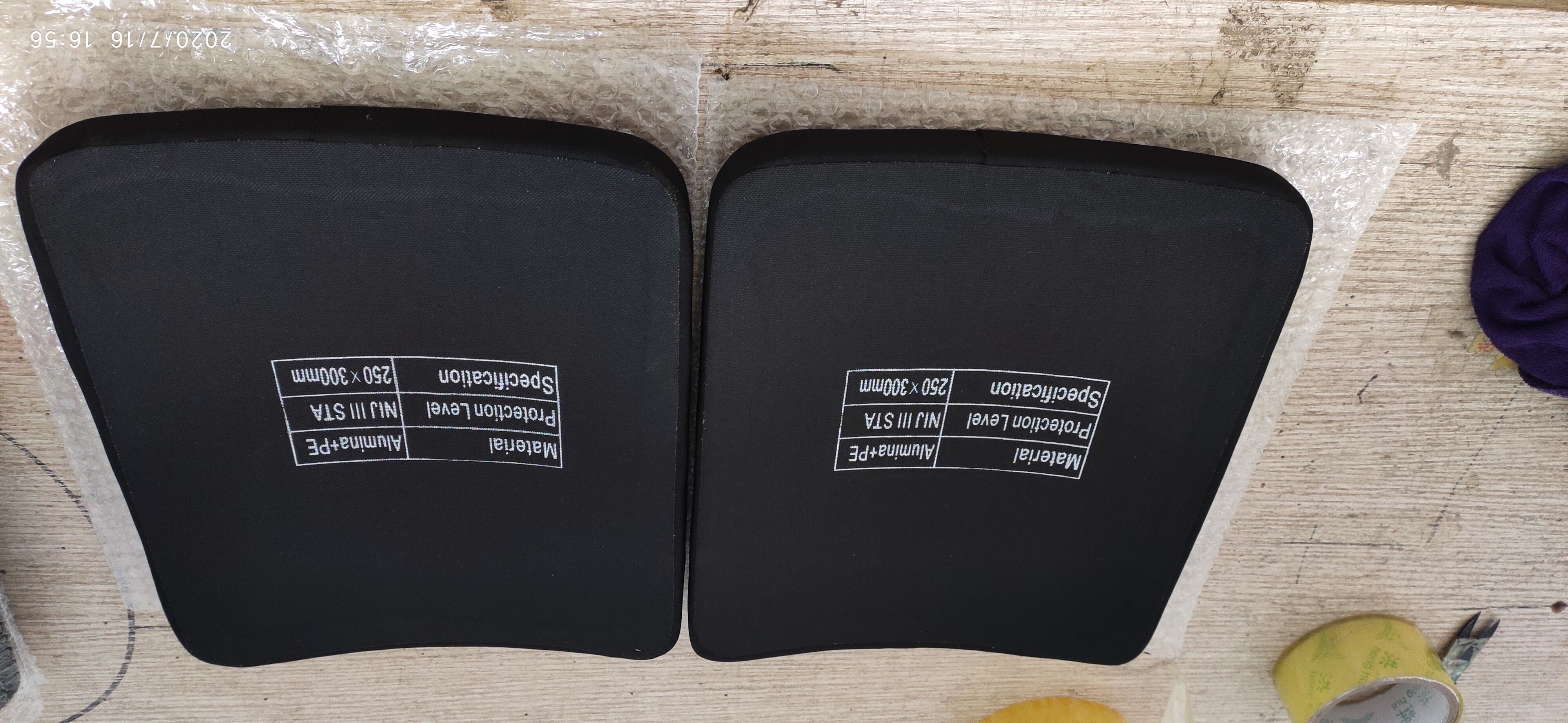 Buy Wholesale China Strike Face Ceramic Ballistic Plate Nij Level Iii ...