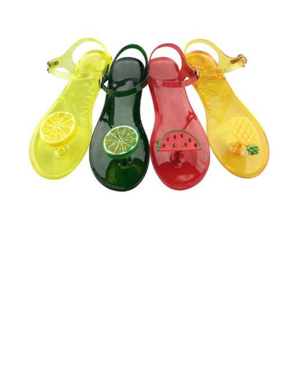 Buy Wholesale China Comfortable Summer Lady Plastic Fruit Sandals Woman ...