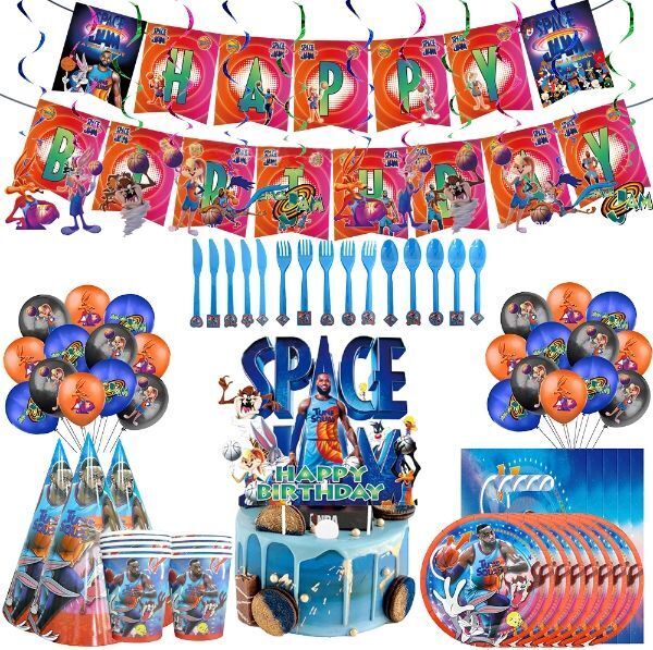 Buy Wholesale China Space Jam Party Supplies Boys Favorite Basketball ...