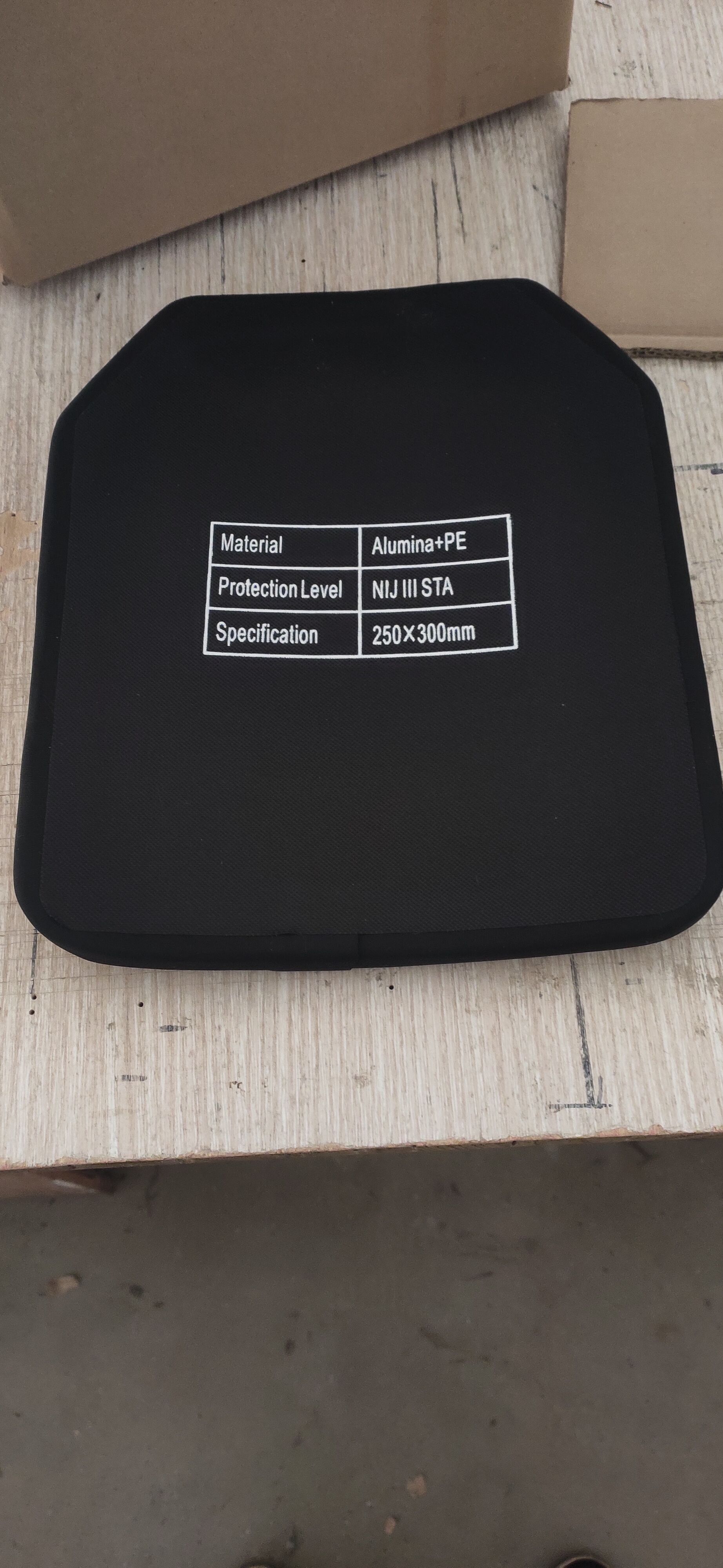 Buy Wholesale China Protection Level Nij Iii Ballistic Plate Single ...