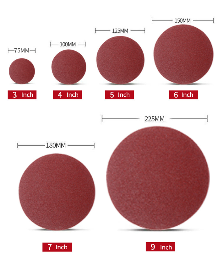 Buy Wholesale China 225mm 9inch Or 100mm P100grit Sanding Discs With ...