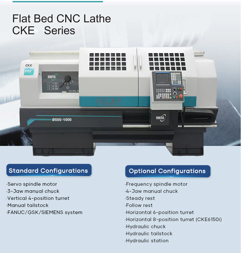 Buy Wholesale China Dmtg Manufacturer Flat Bed Cnc Lathe Machine Metal ...