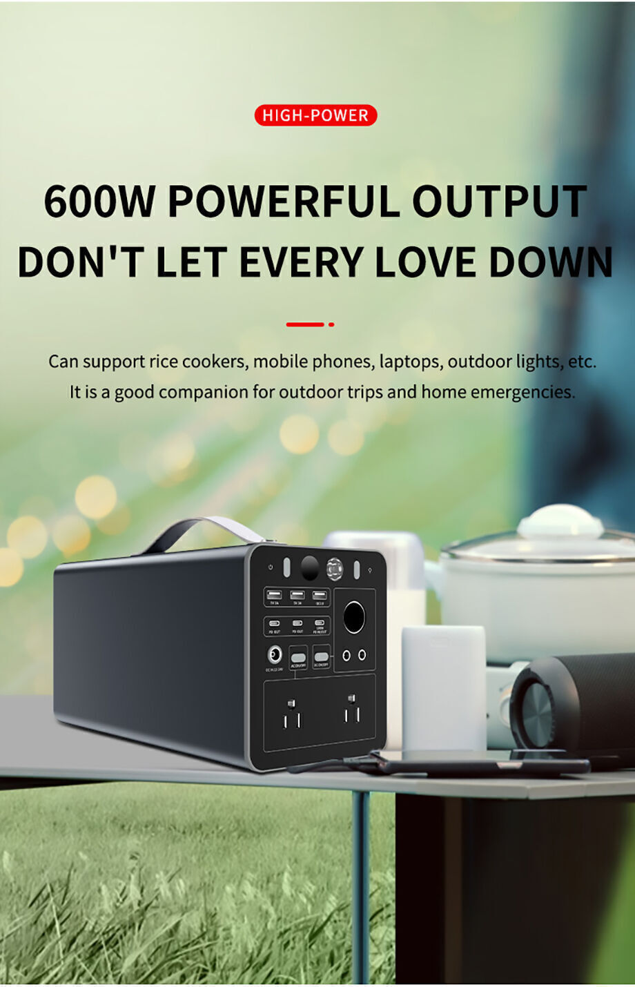 Buy Wholesale China Emergency 600w 1000w Solar Energy Rechargeable ...