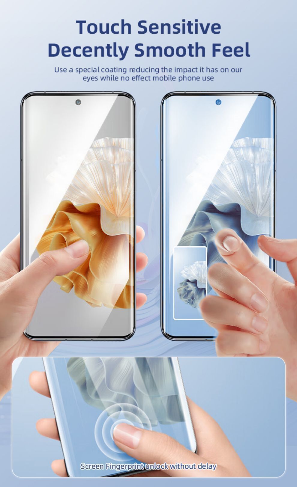 Buy Wholesale China Soft Pelicula De Hidrogel Tph Screen Protector Anti ...