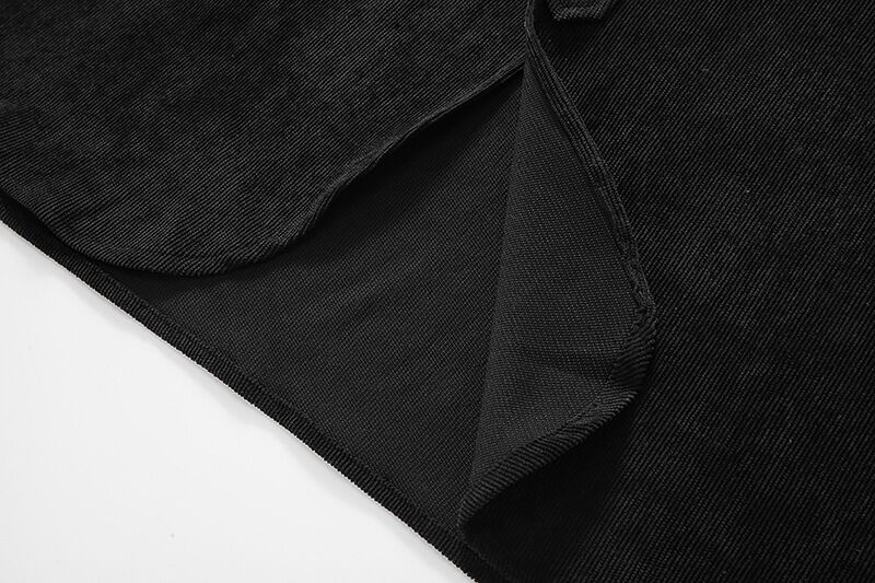 Bulk Buy China Wholesale Corduroy Trapezoidal Pocket Long Sleeve Shirt ...