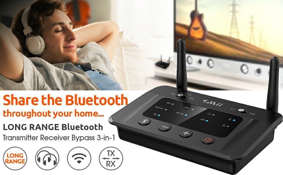 Buy Wholesale China B03 Long Range 5.0 Bluetooth Transmitter Receiver ...
