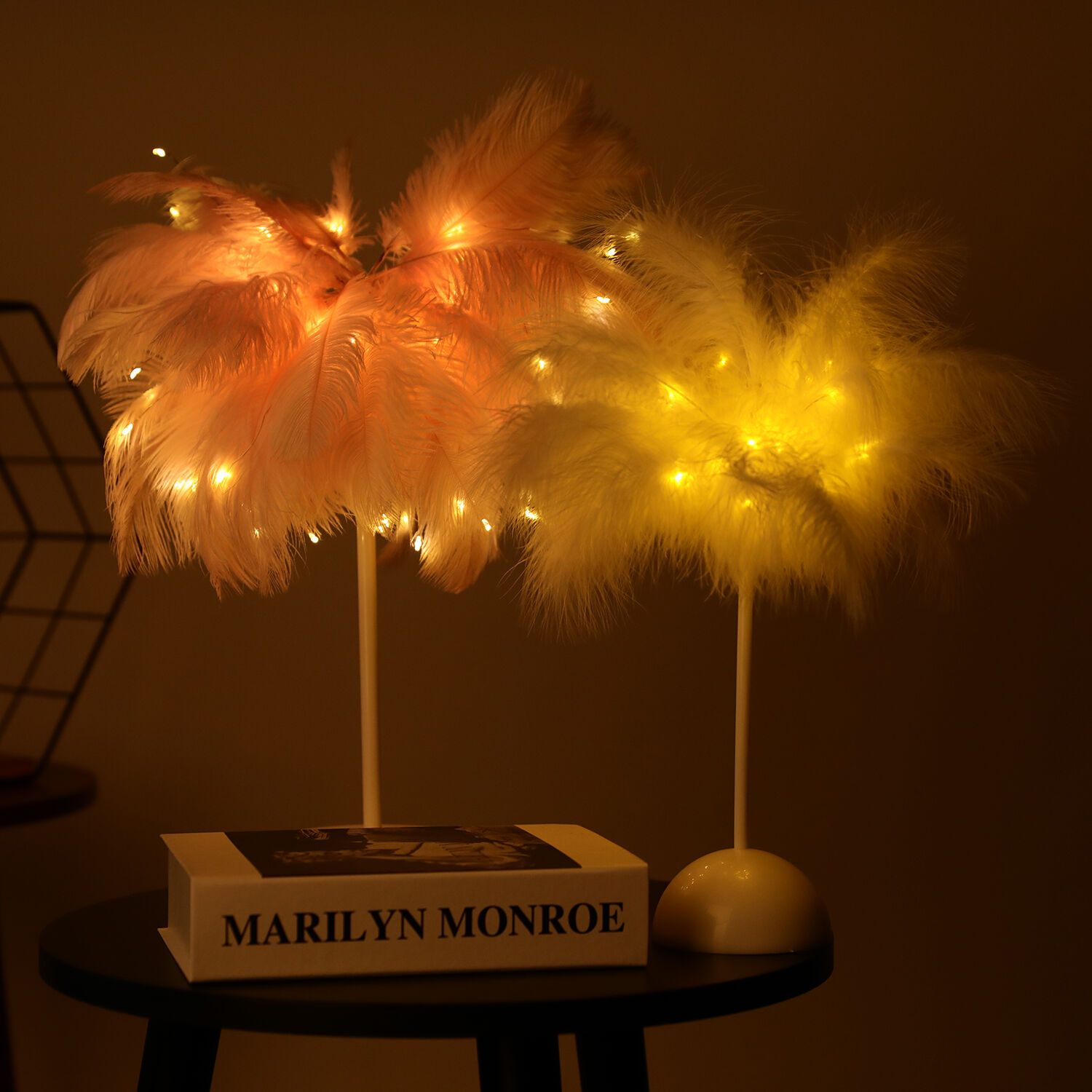 Buy Wholesale China New Fairy Gift Pink Feather Home Bedside Bedroom ...