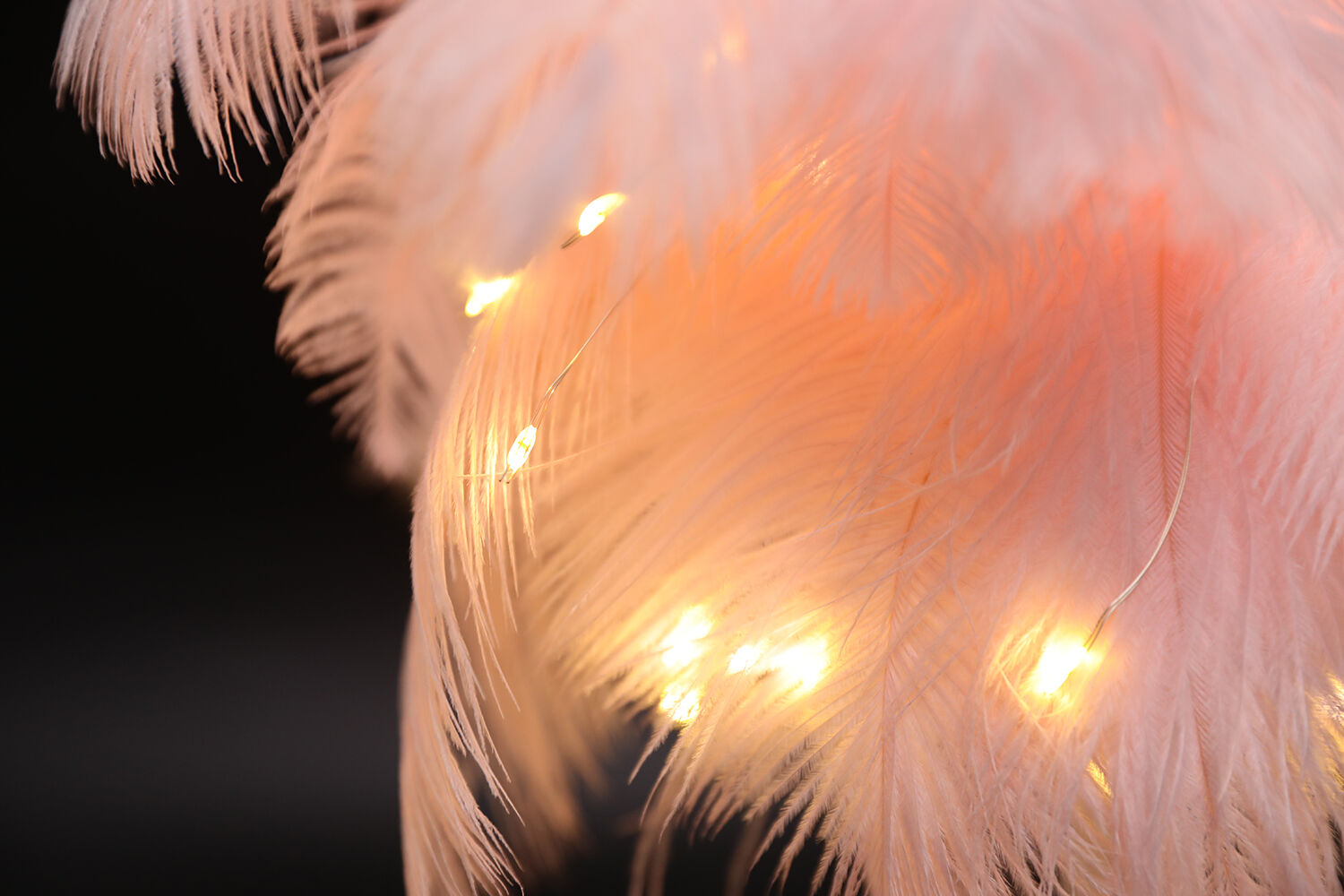 Buy Wholesale China New Fairy Gift Pink Feather Home Bedside Bedroom ...