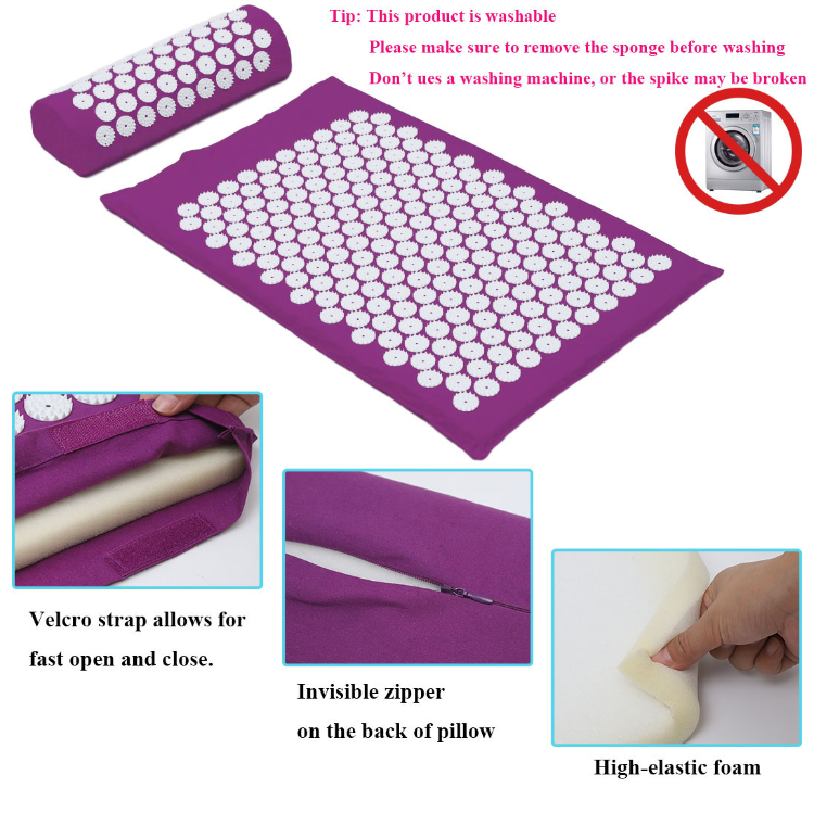 Wholesale Cushion Massage Yoga Mat Acupressure Relieve Stress Back Body ...