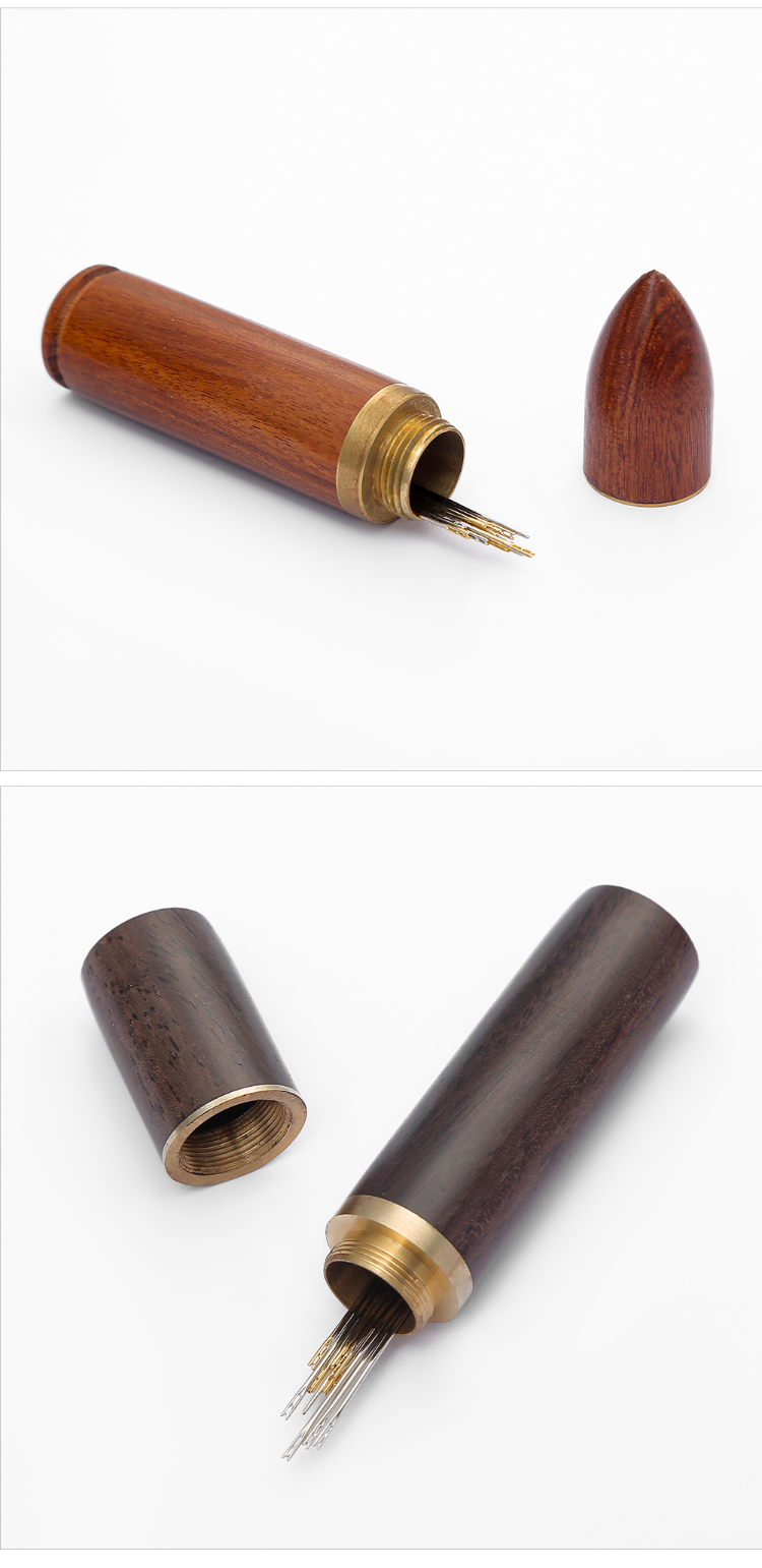 Buy China Wholesale Jp Wholesale Wooden Sewing Storage Needles Case ...