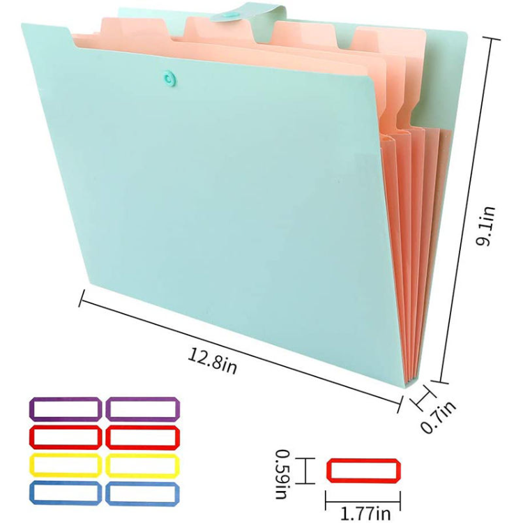 Buy Wholesale China Hot Selling Plastic Pvc Classification File Folder ...