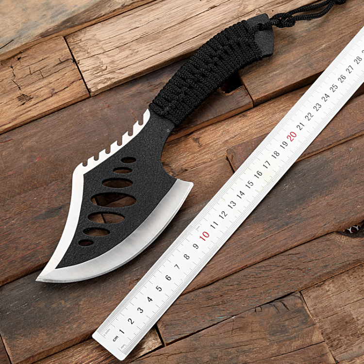 Powerful Edge Stainless Steel Axe Heavy Duty Wood Splitting Axe Camping ...