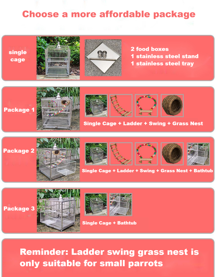Buy Standard Quality China Wholesale Birdcage Pet Cage Custom Large ...