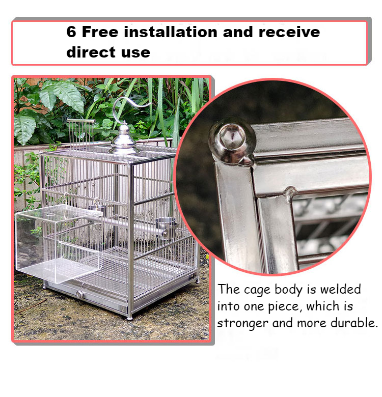 Buy Standard Quality China Wholesale Birdcage Pet Cage Custom Large ...