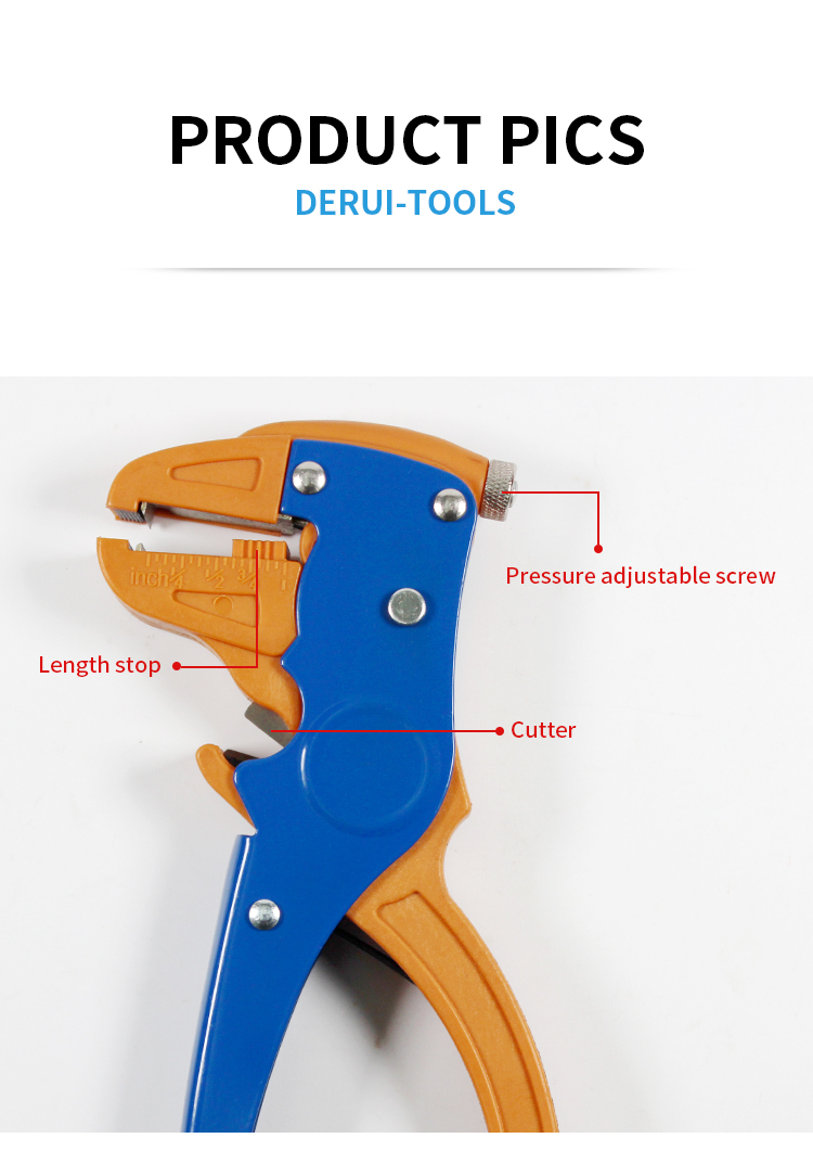 Vendor Supply Crimping Tool Hs-700d Stripper Wire Cable Tools Cutter ...
