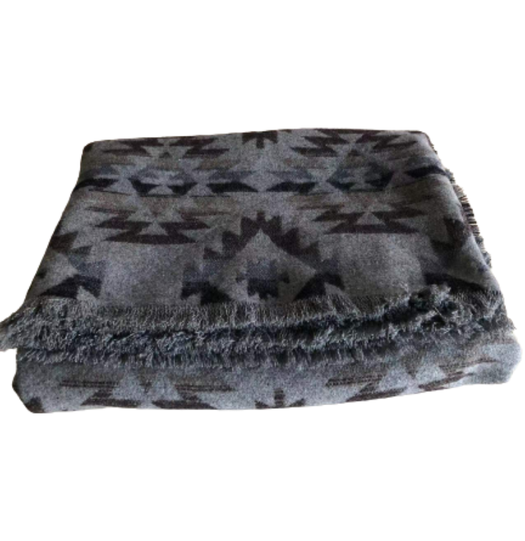 North American Style Aztec Print Custom Size Woolen Geometric Woven ...