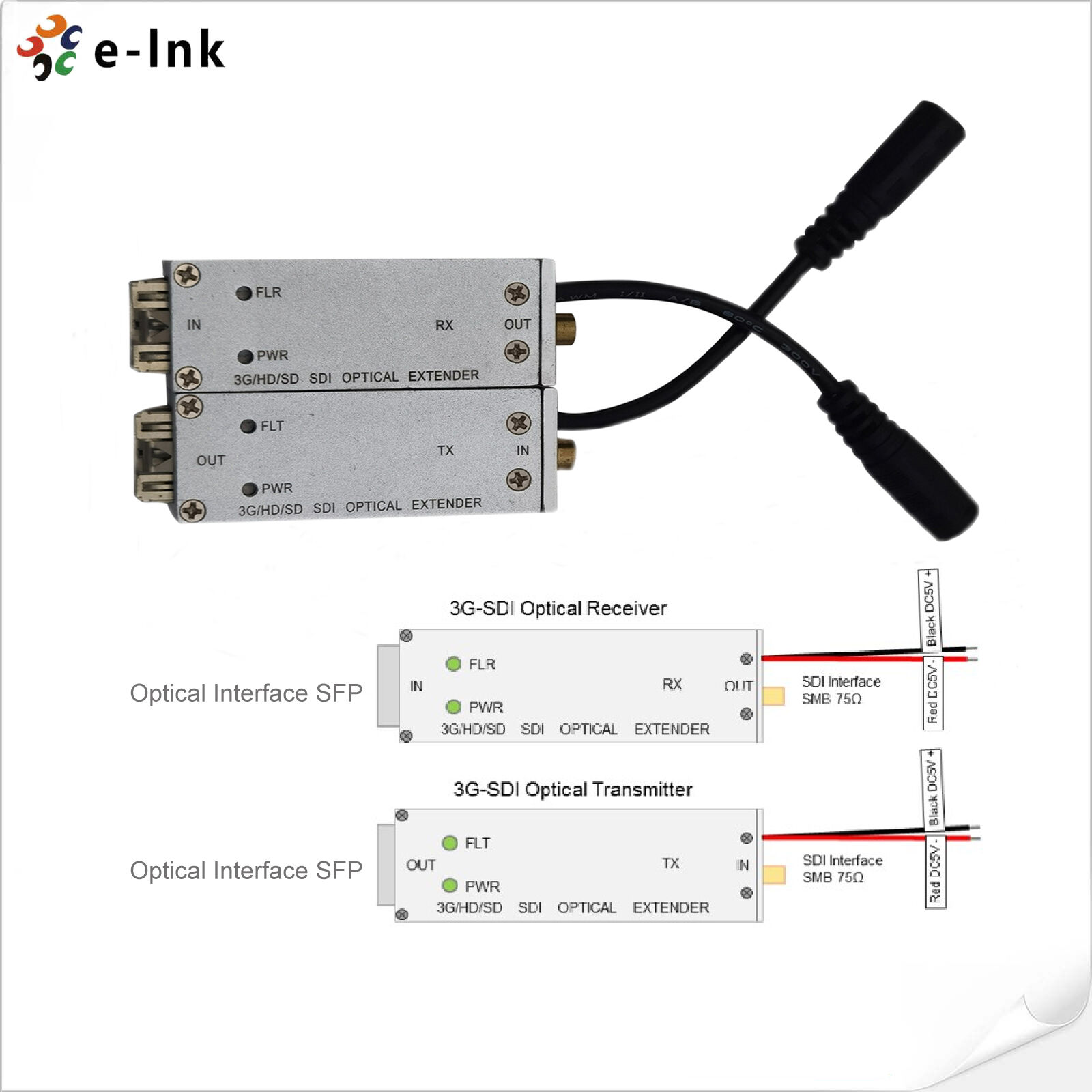 Buy Wholesale China Smb 3g/hd/sd-sdi Optical Micro-extender Simplex Lc ...