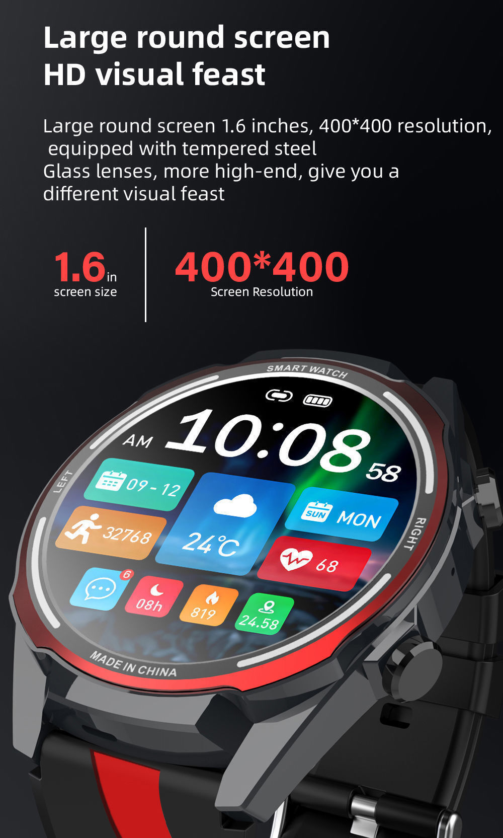 Buy Wholesale China Voice Assistant 680mah Battery Big Screen Smart ...