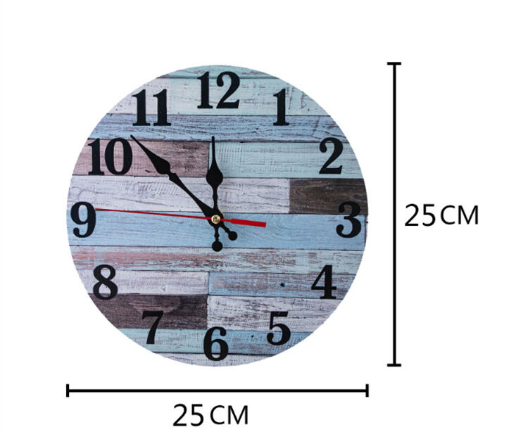 Buy Wholesale China Wall Clock Silent Non Ticking Battery Operated ...